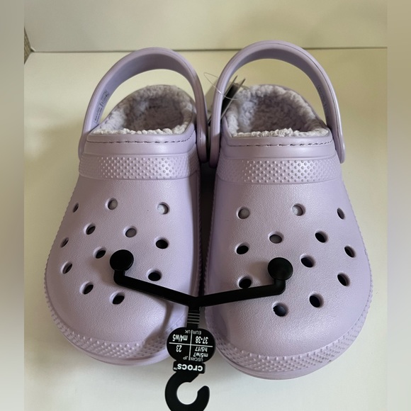 CROCS | Shoes | Nwt Crocs Classic Lined Lavender Clogs | Poshmark